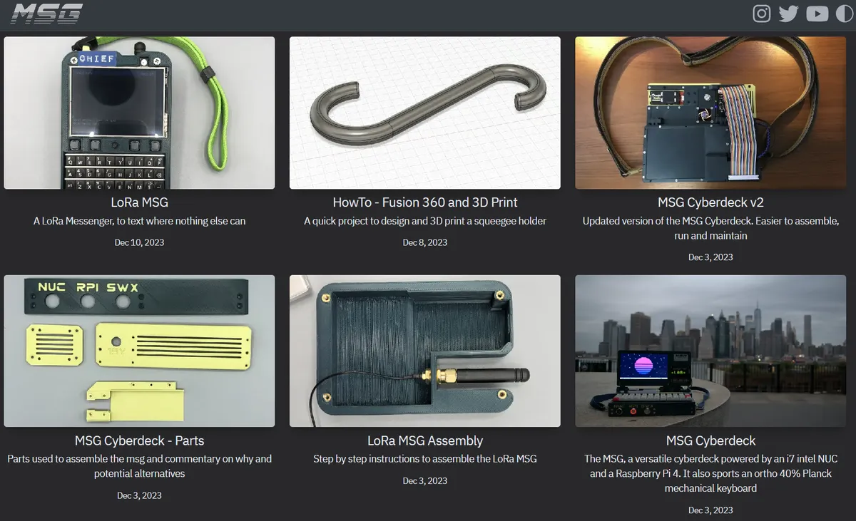 Workbench — MSG Lab